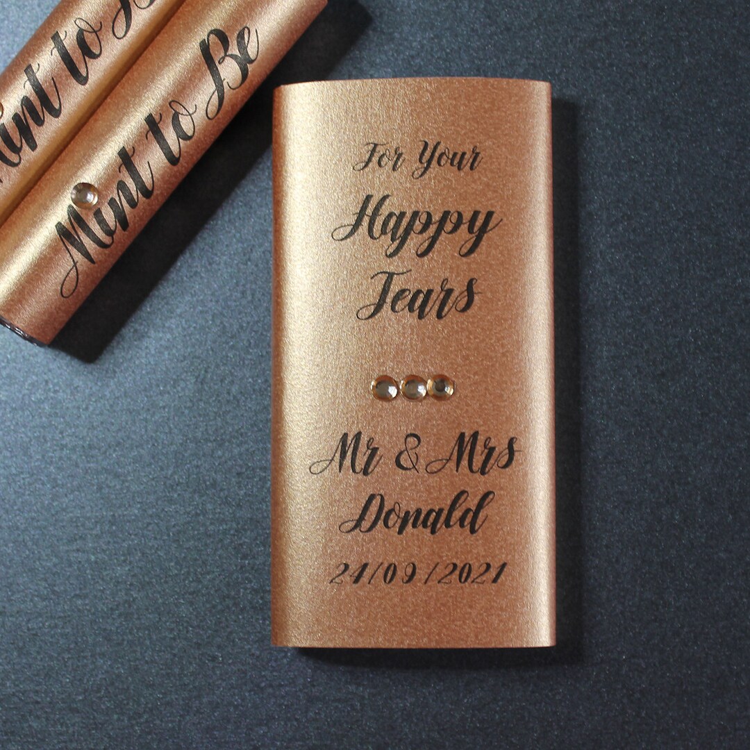 Happy Tears Luxury Wedding Tissues - Wedding Favour Ideas ...