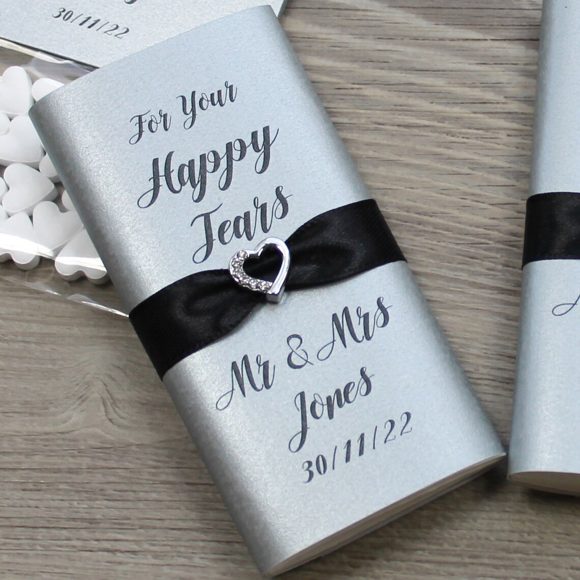 Happy Tears Luxury Wedding Tissues - Wedding Favour Ideas ...