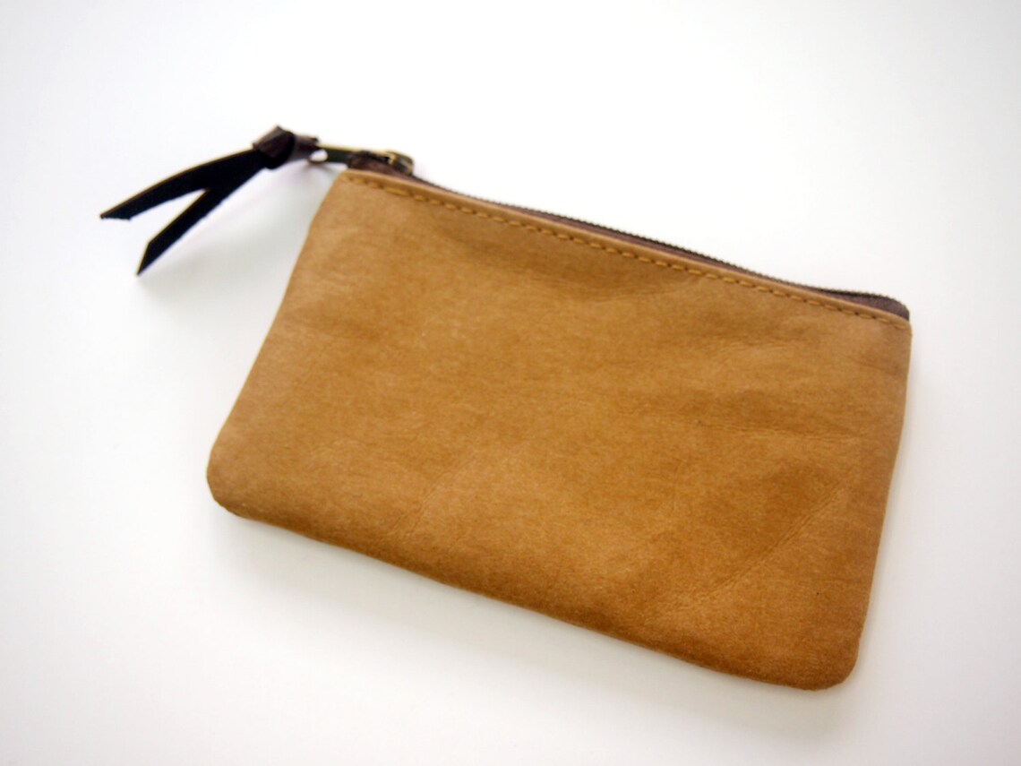 Washable Paper Pouch Coin Purse With Zipper Large Washable - Etsy