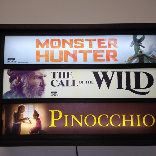 Now Playing DVD and Blu Ray Frame | Etsy UK