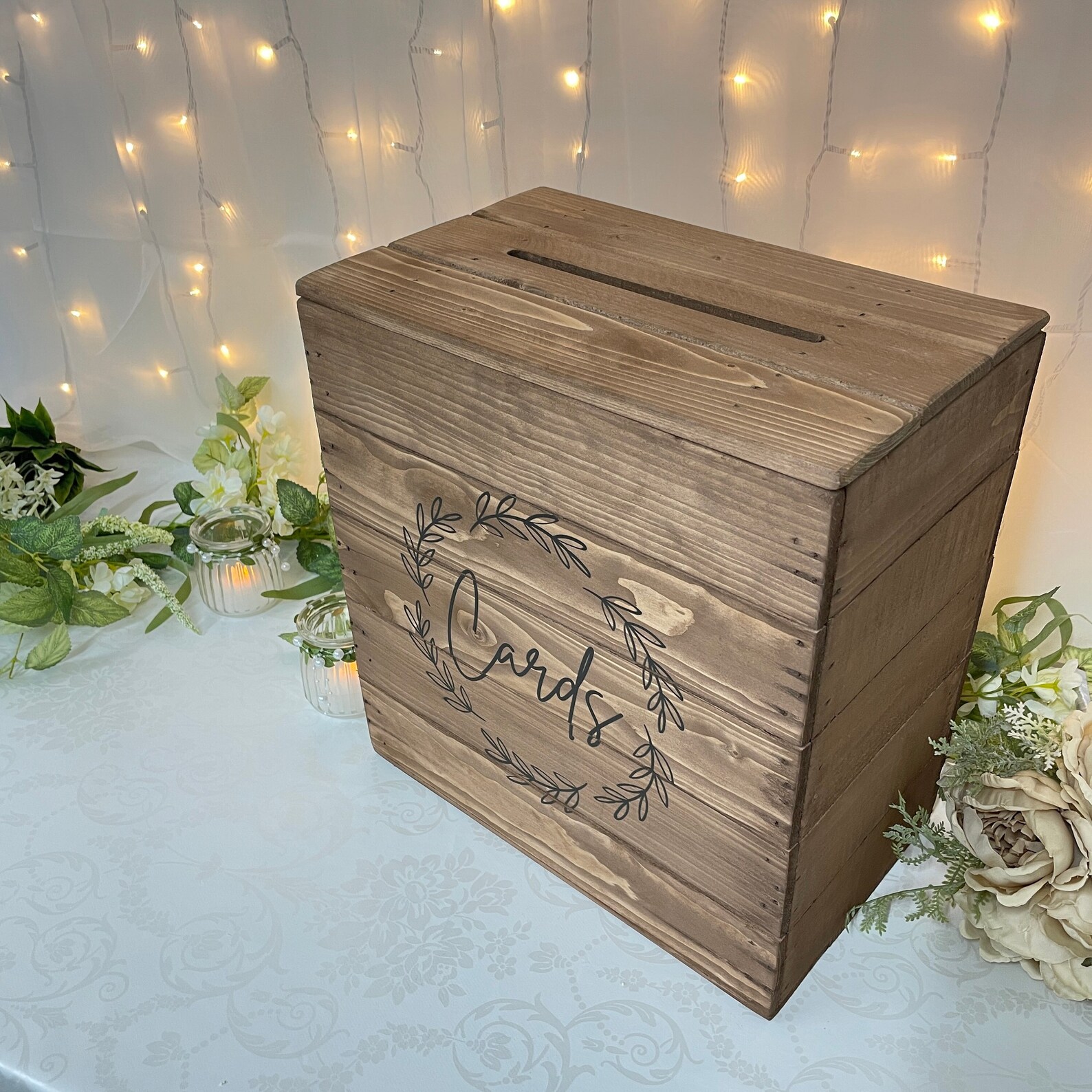 WEDDING POST BOX cards Rustic Wooden Wedding Card Box - Etsy UK
