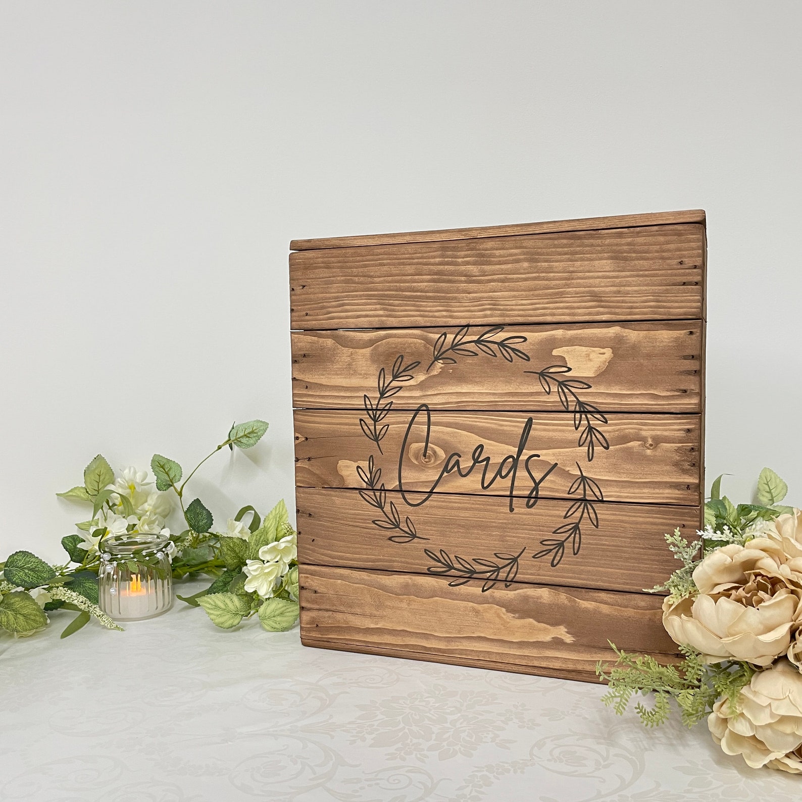 WEDDING POST BOX cards Rustic Wooden Wedding Card Box - Etsy UK