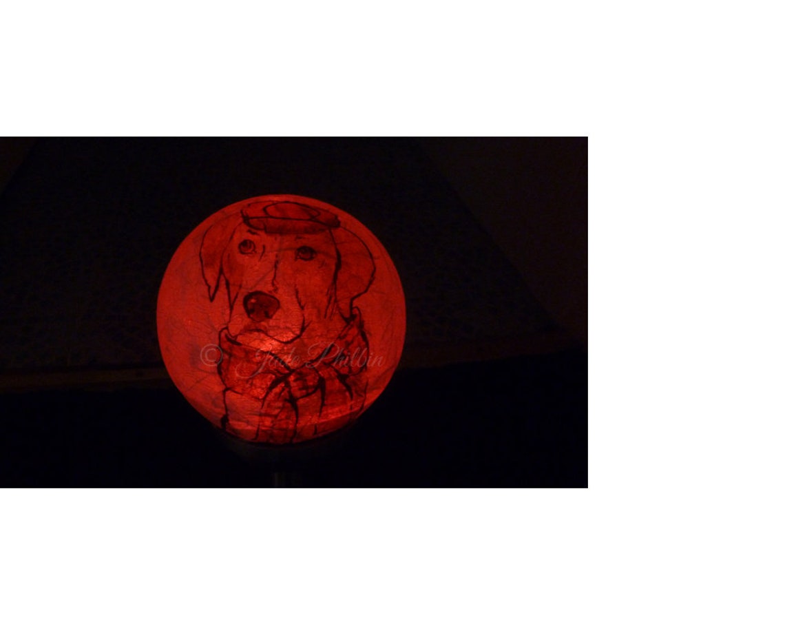 Labrador Lightdog Gardengarden Party Lightoutdoor Lighting - Etsy