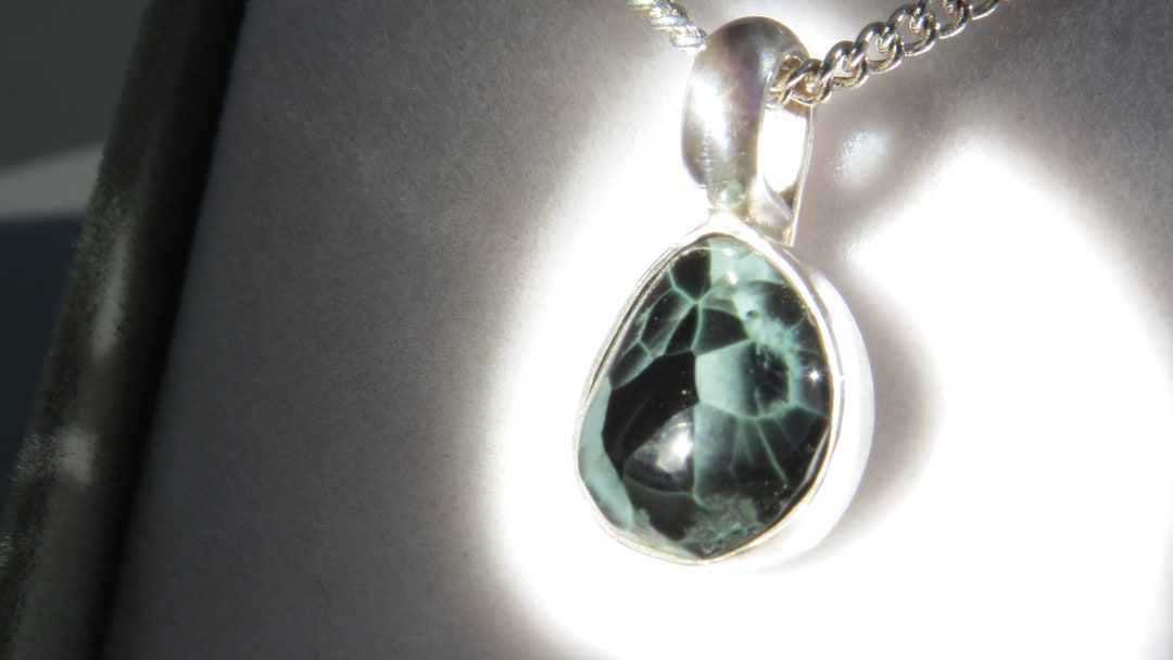 Isle Royale Greenstone Pendant Chlorastrolite Michigan State Gemstone ...