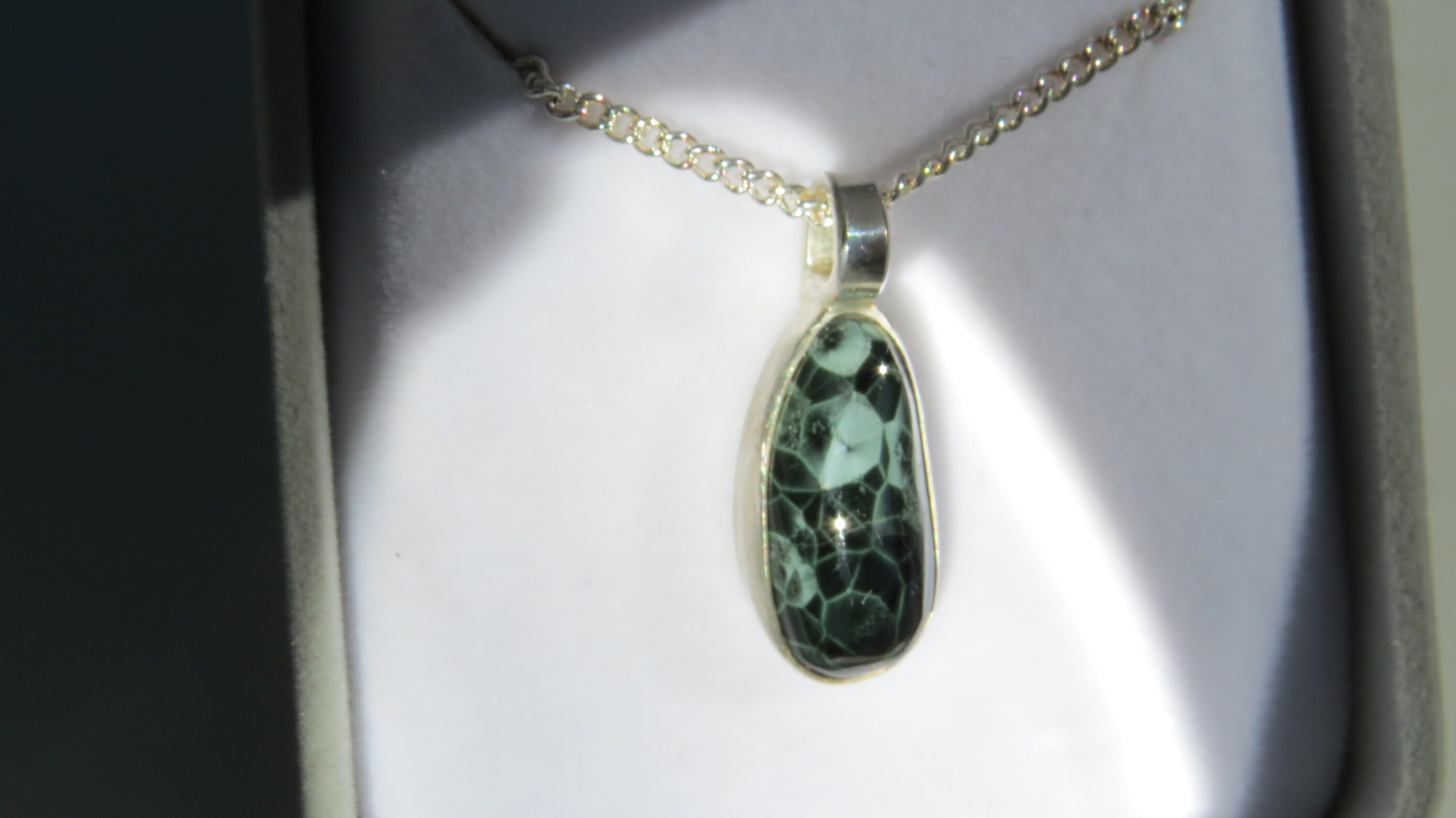 Isle Royale Large Greenstone Pendant Chlorastrolite - Etsy