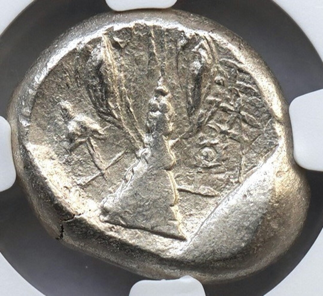 Early 5th Century BC Ancient Cyprus Antique Rare Silver Coin ...