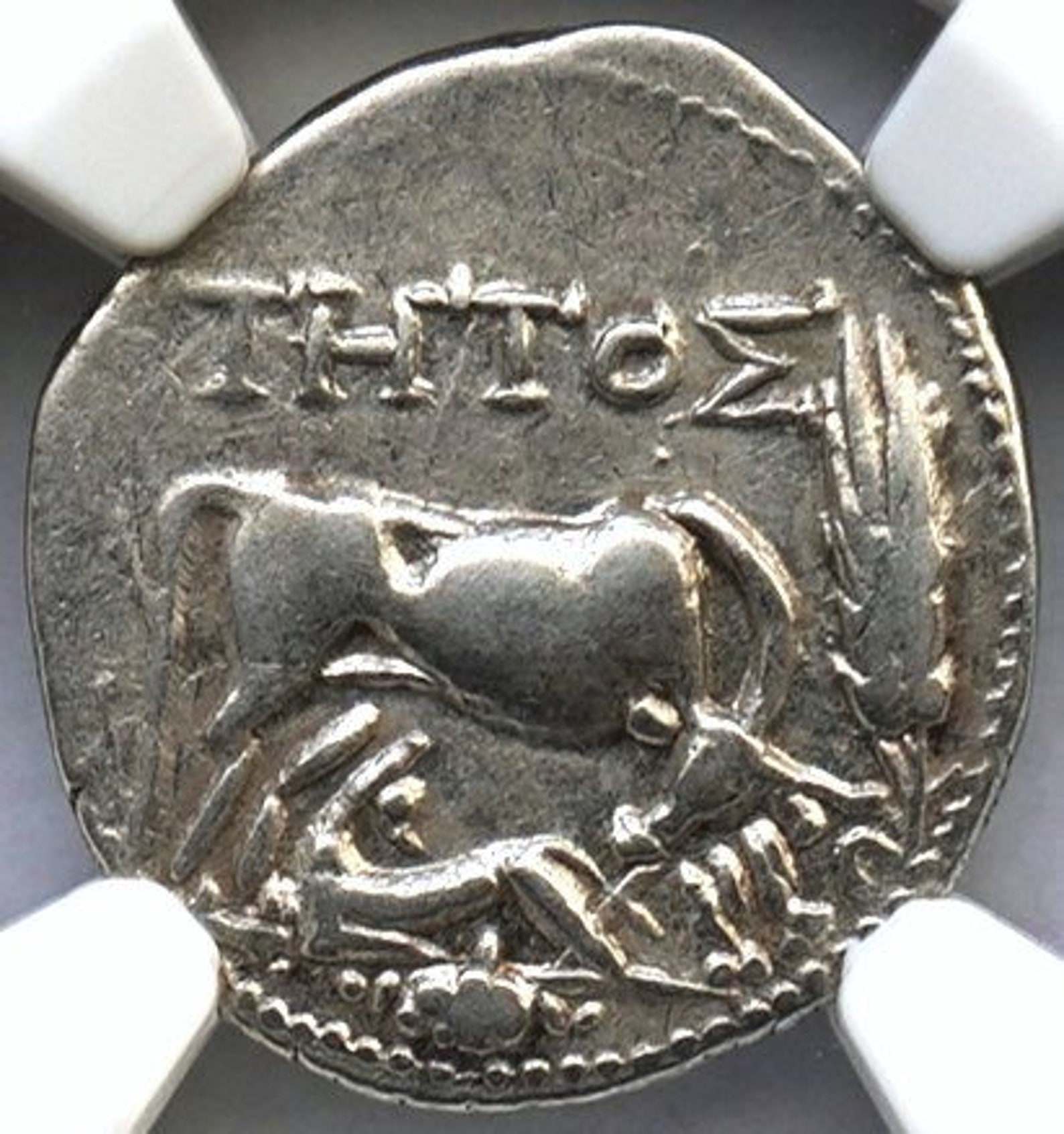 3rd-1st Centuries BC Ancient Illyria Antique Cow and Suckling Calf ...