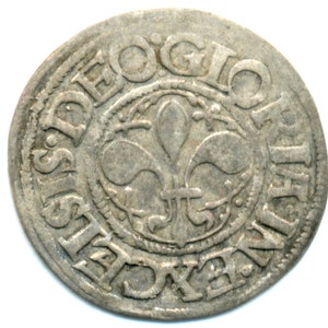 Medieval France Antique French Silver Coin of the Middle Ages, City of ...