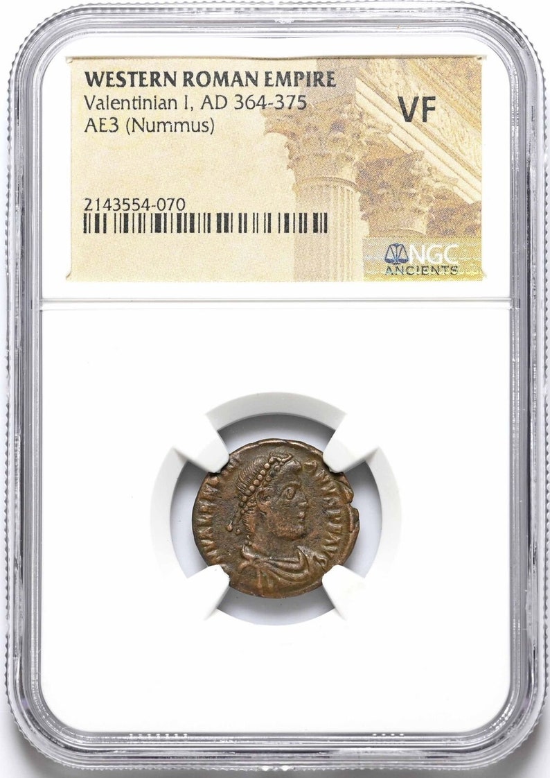364-375 AD Ancient Rome Imperial Western Roman Empire, Emperor ...