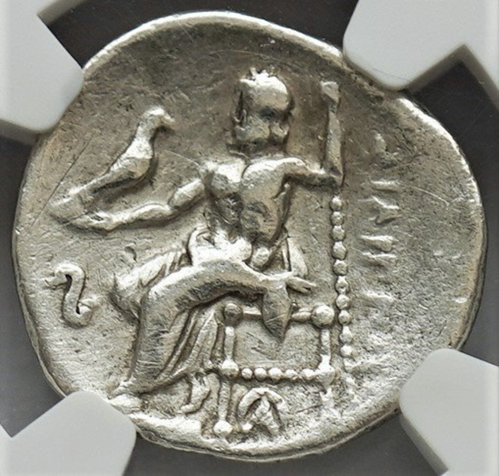 323-317 BC Ancient Macedonia Under King Philip III Authenticated Silver ...