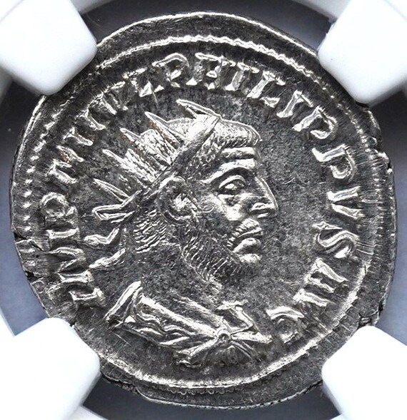 Monedas De Plata De La Antigua Roma Compra Copia Del Antiguo Emperador