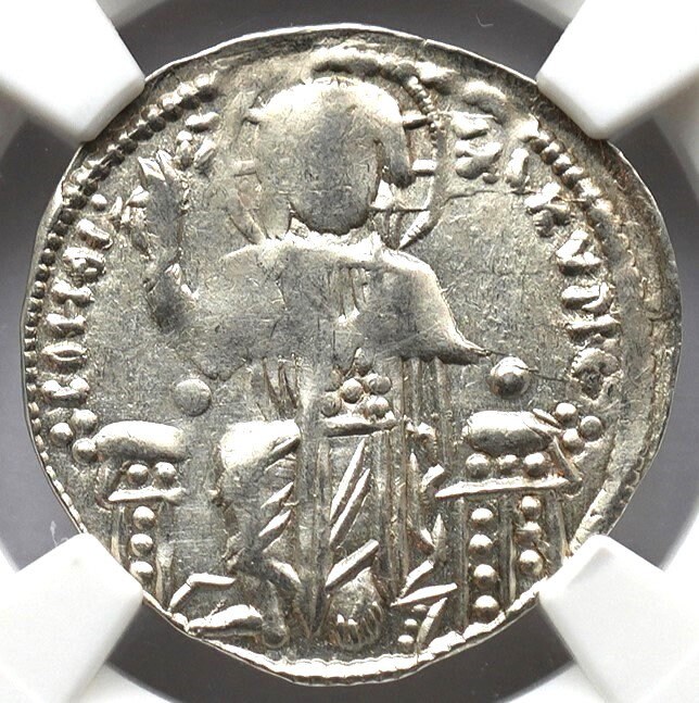 1294-1320 AD Medieval Byzantine Empire Antique Silver Authenticated ...