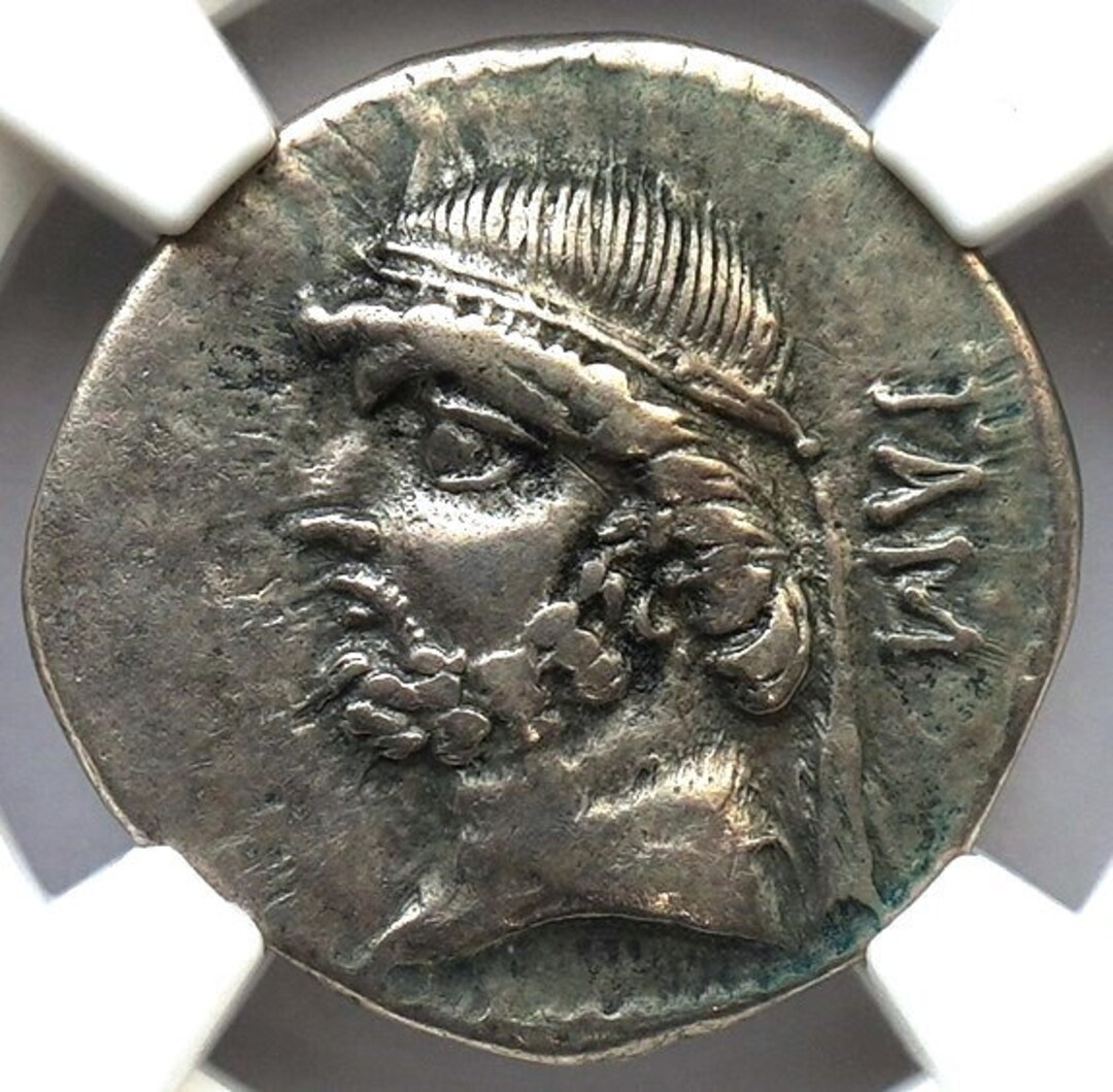 132-126 BC Ancient Parthian Kingdom Under Phraates II Antique Silver ...