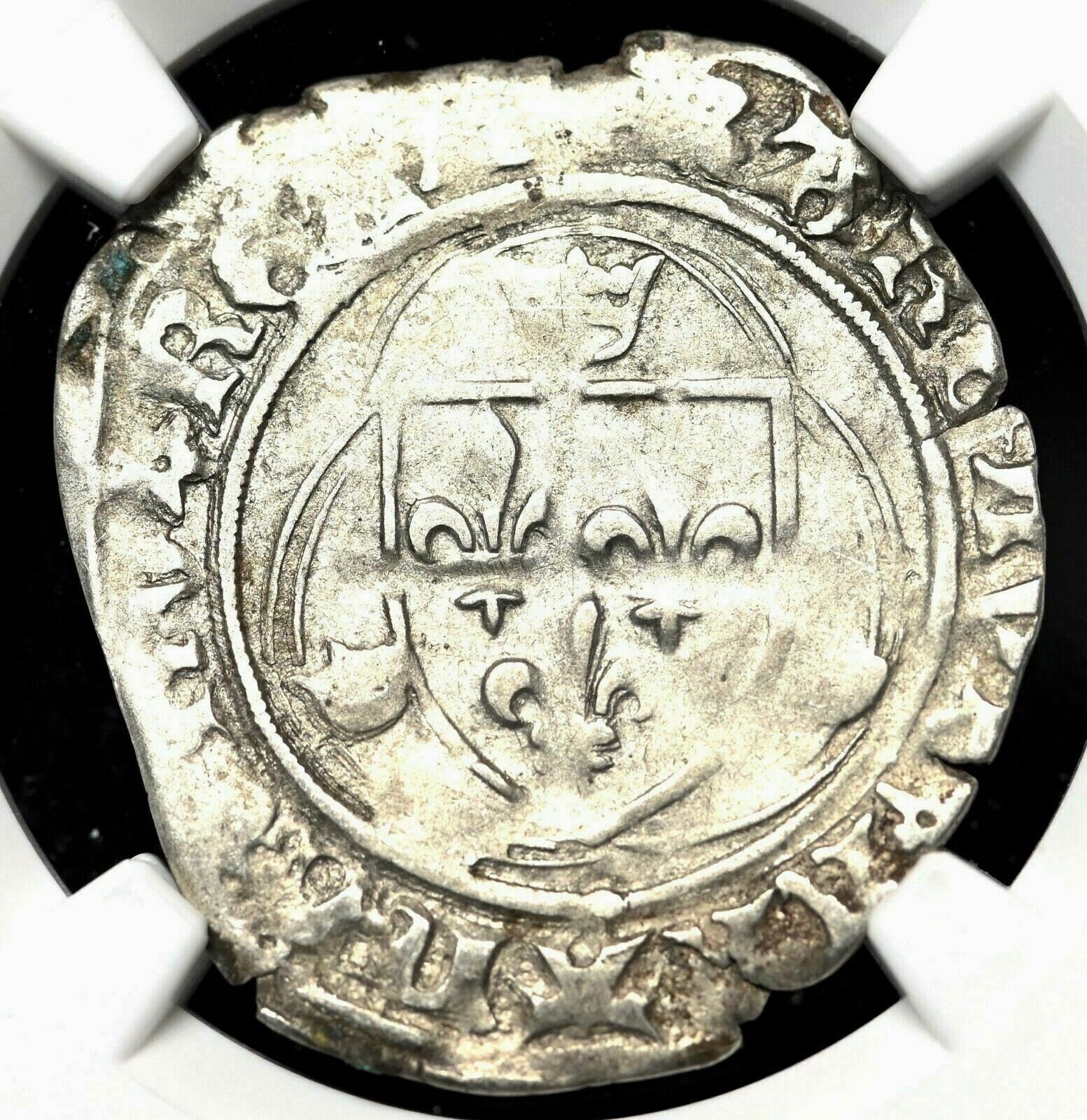 1483-98 AD Medieval France Under King Charles VIII Antique ...