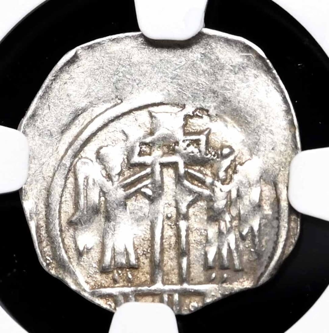 1050-1250 AD Medieval Germany Bishop Authenticated Antique Silver ...