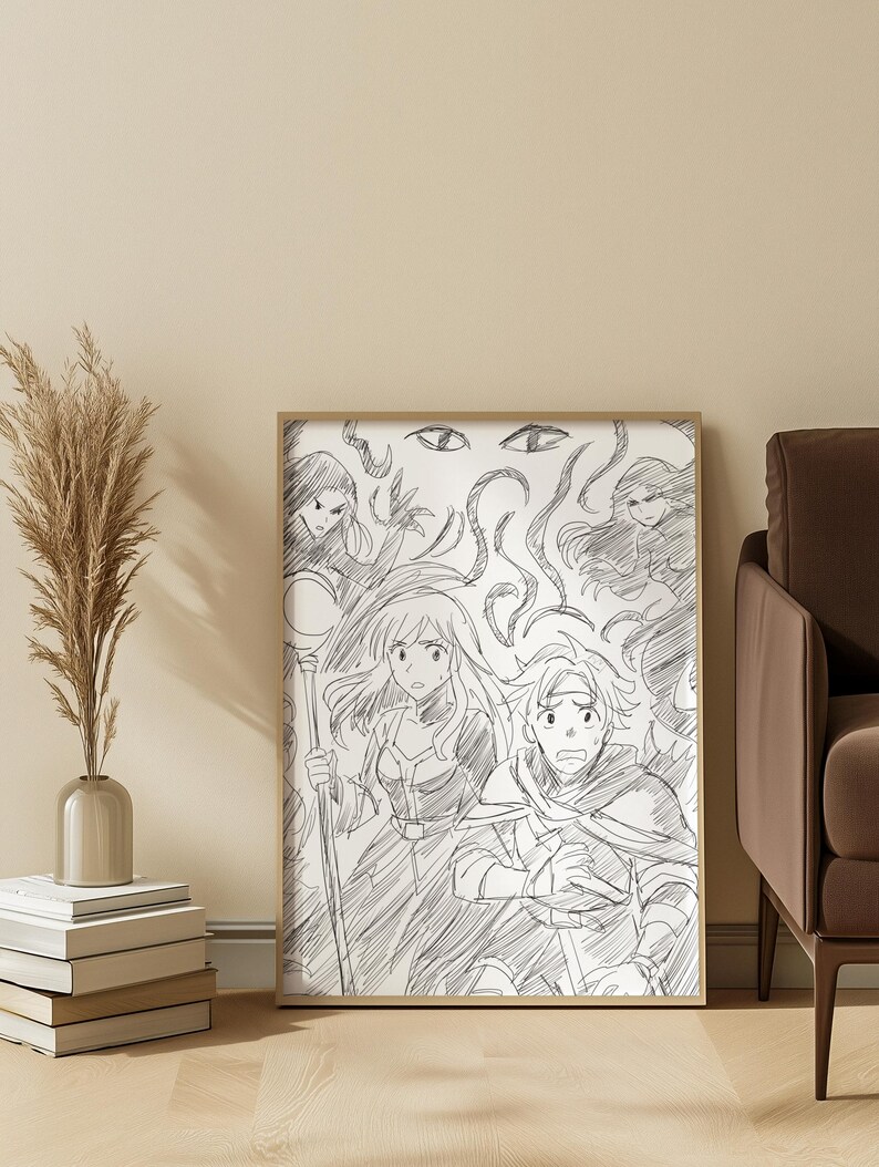 Mermaid Ambush Digital Art — Fantasy Ocean Relic, Mystical Mermaid ...