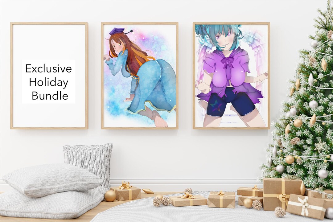 Luminous Fantasy Duo - Digital Art Set - Etsy