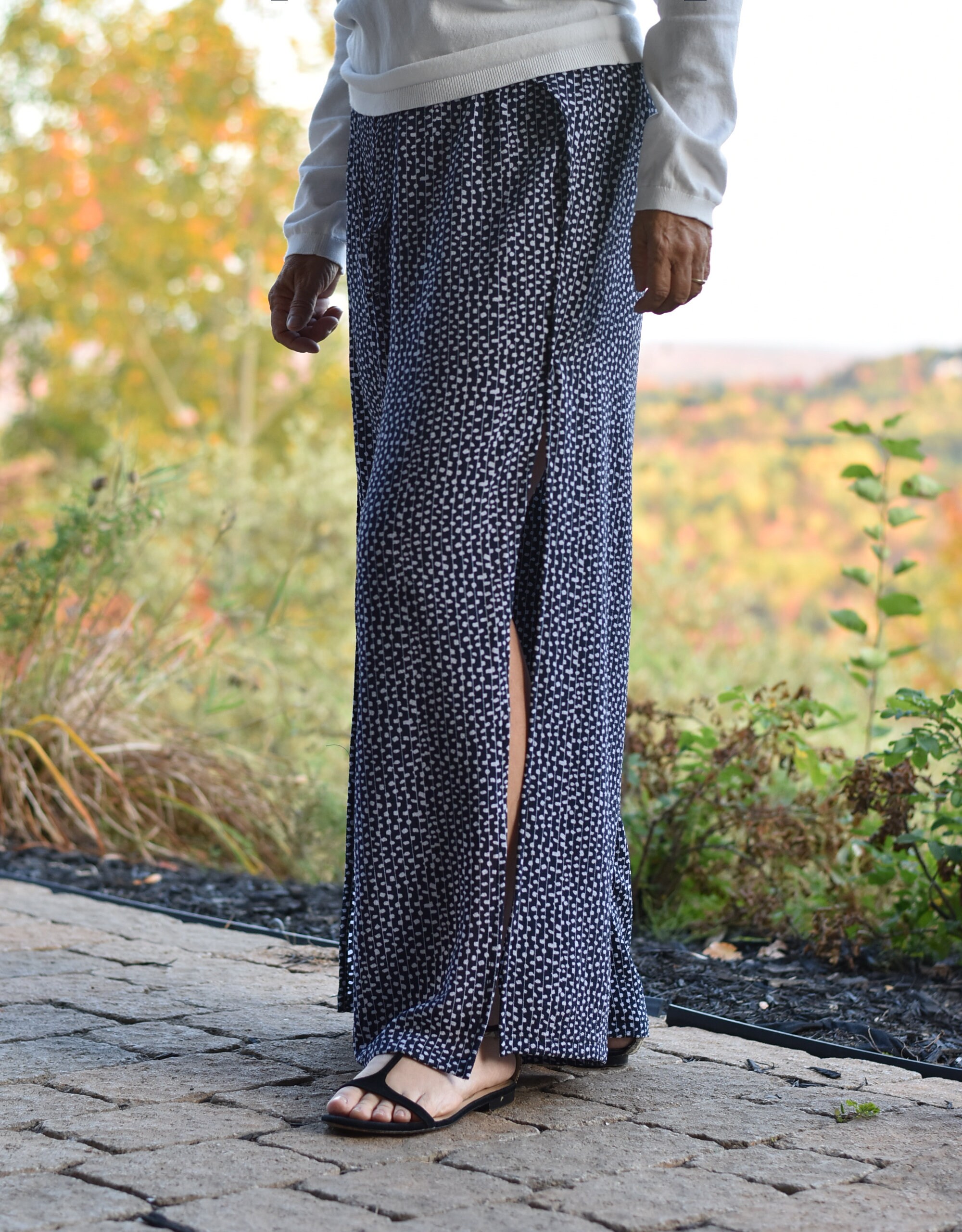 Sloan Wrap Pants PDF Sewing Pattern Wide Leg Wrap Around Tie - Etsy