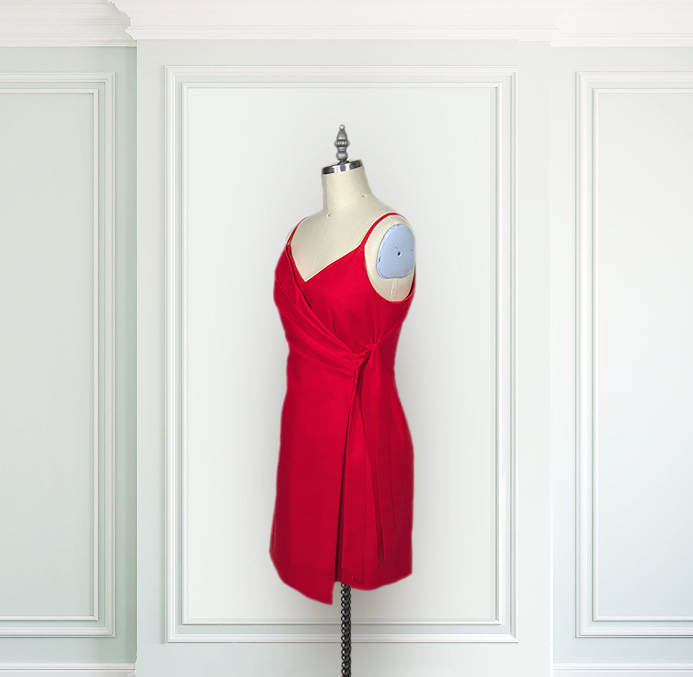 Addison Side Tie Dress Pattern-womens PDF Dress Sewing Pattern ...