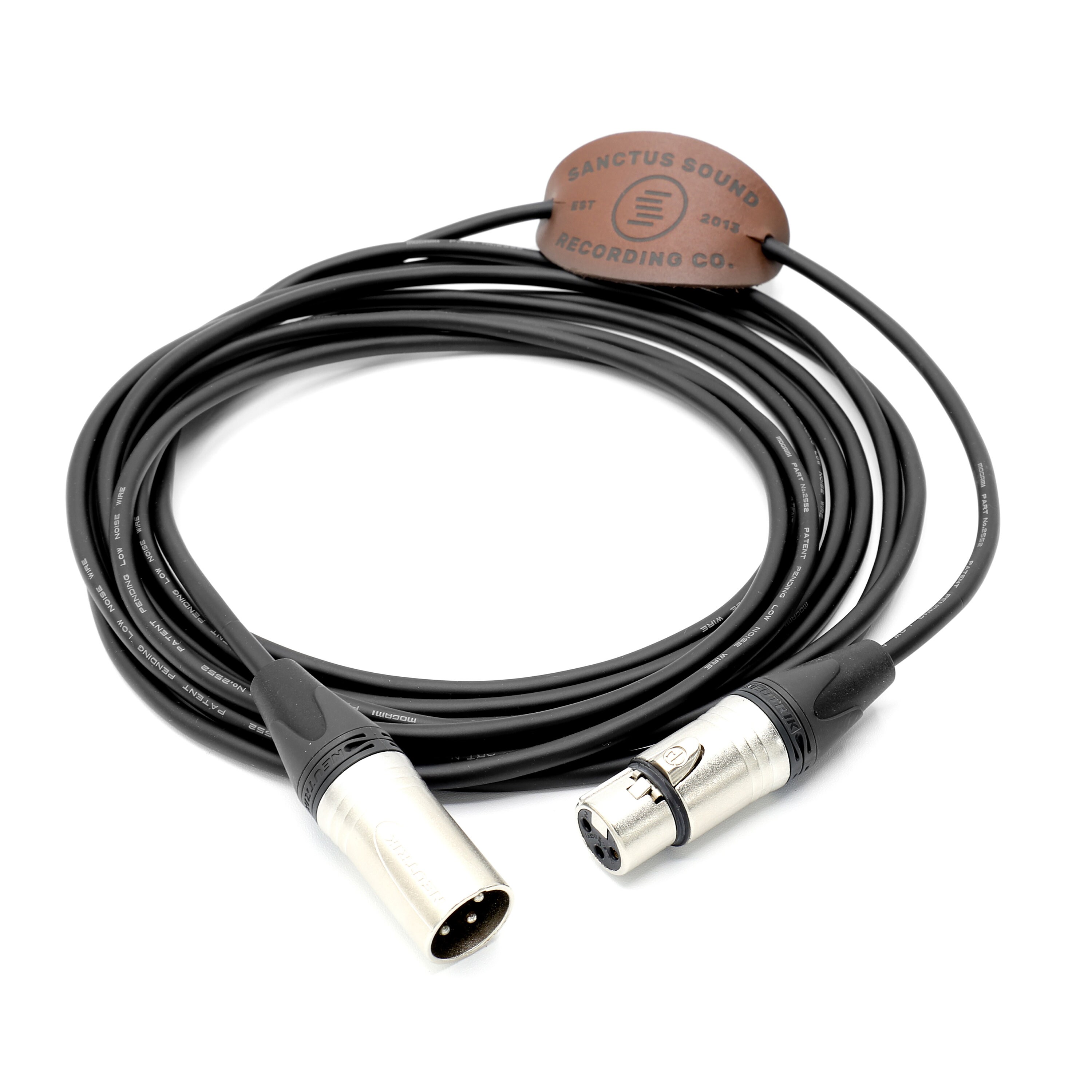 Microphone Cable With Mogami 2552 Wire, Neutrik Silver Connectors - Etsy