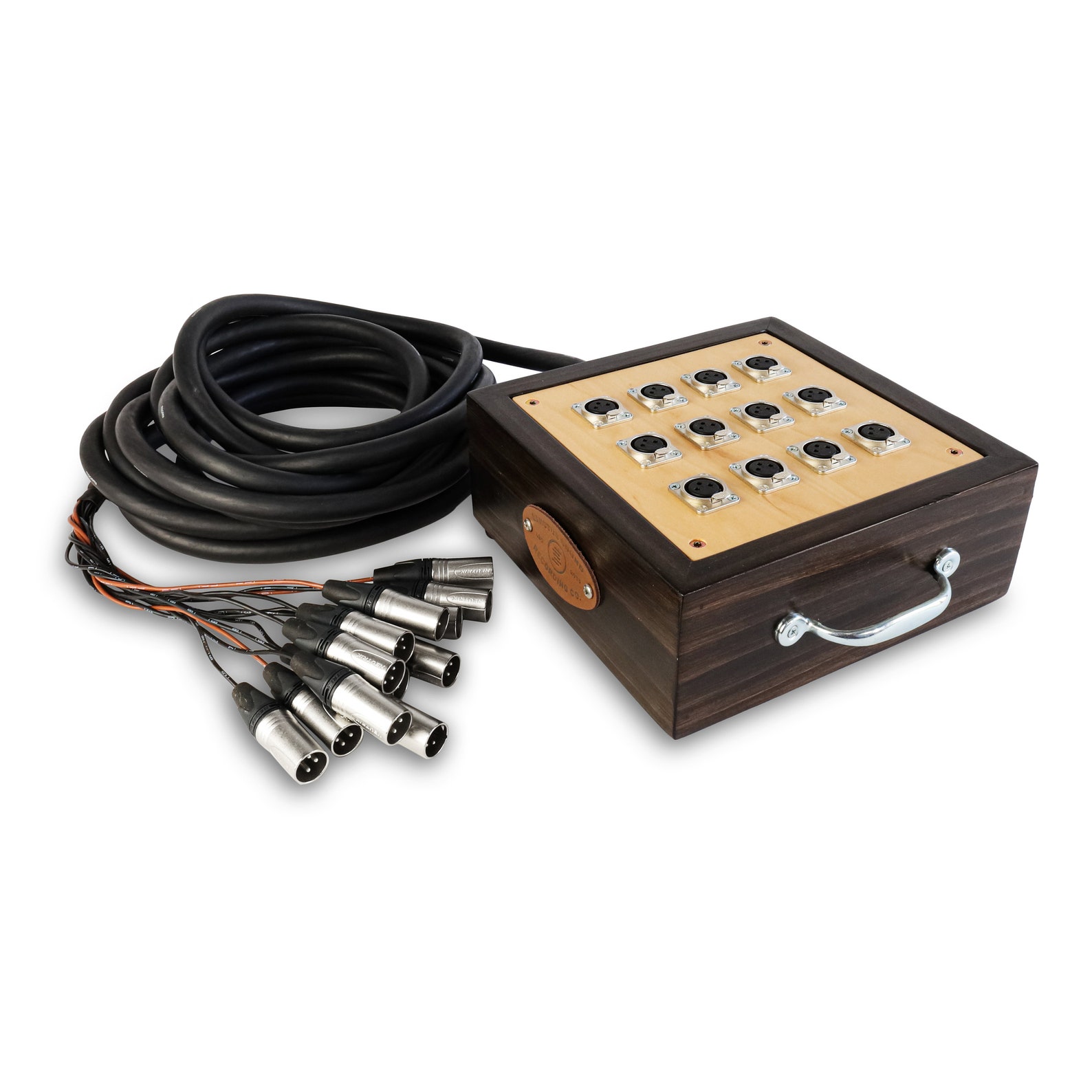 12-channel Audio Snake With Wooden Input Box and Mogami - Etsy