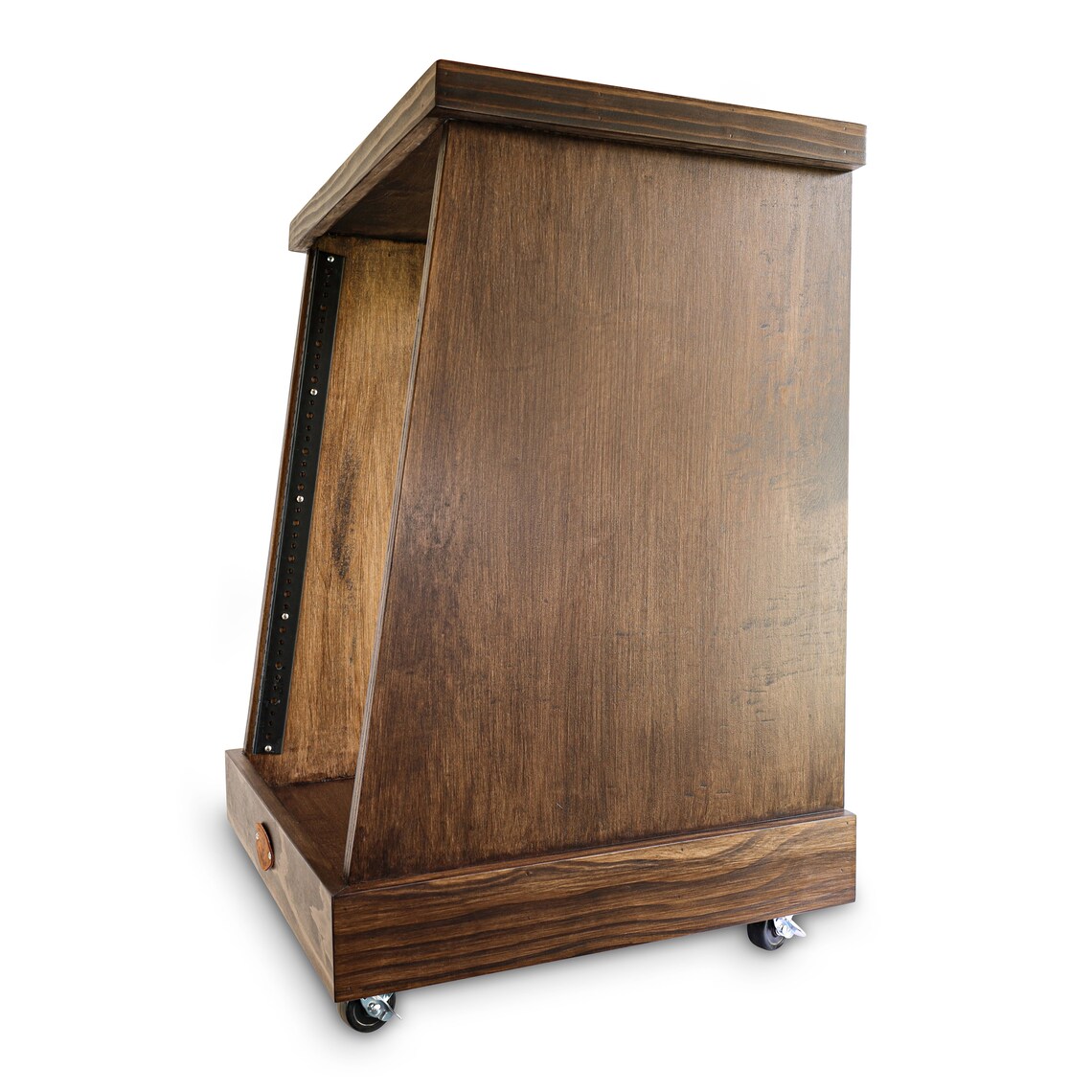 14U Slanted Studio Floor Rack | Etsy