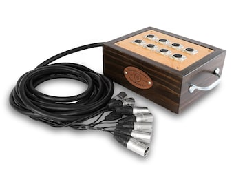 4-channel Audio Snake With Wooden Input Box and Mogami Cabling | Etsy