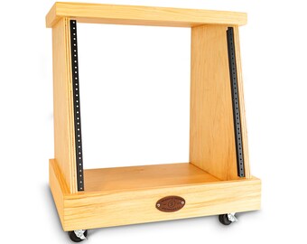 14U Slanted Studio Floor Rack - Etsy