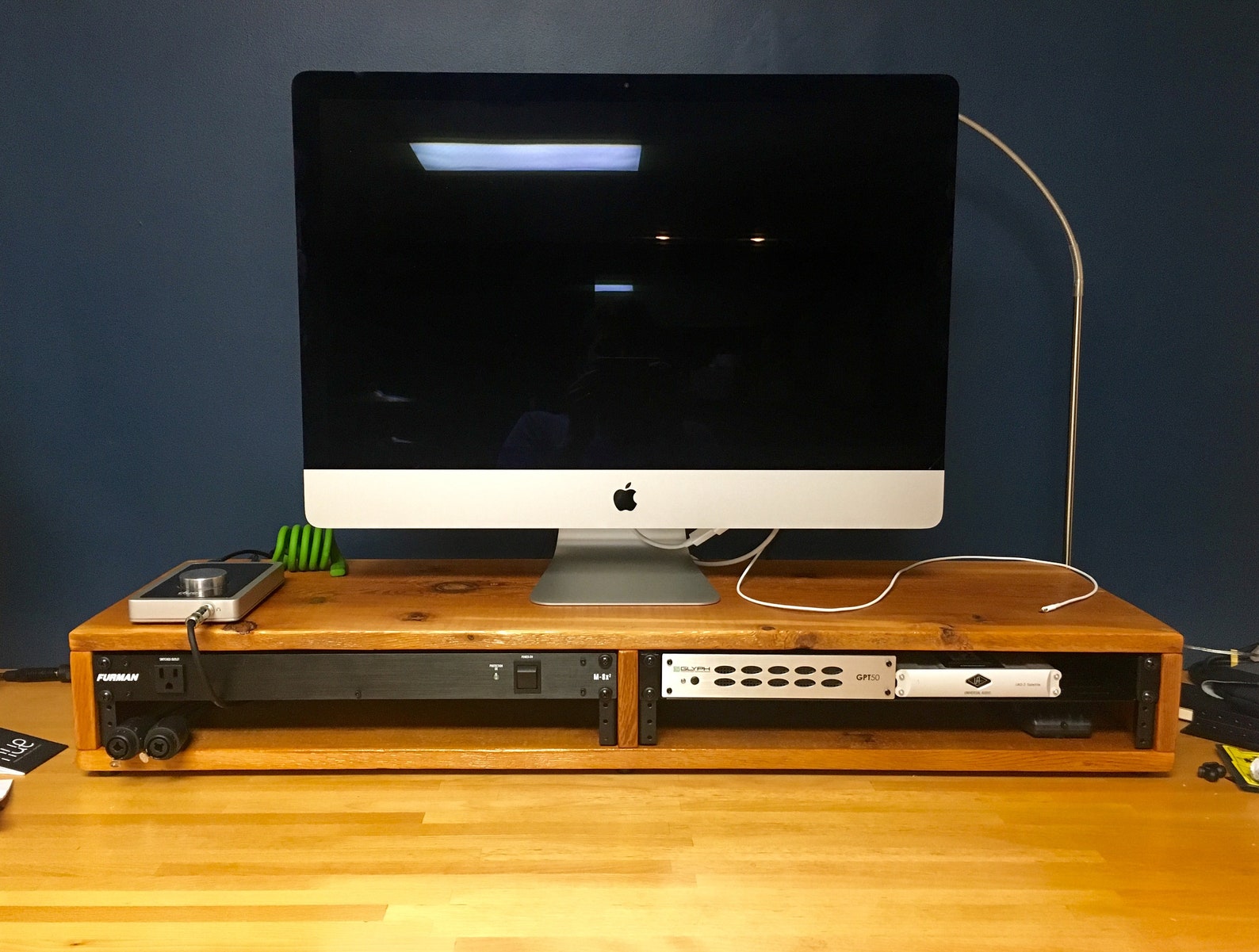 Desktop Studio Rack Double-bay in Cedar 4U 6U 8U 12U - Etsy