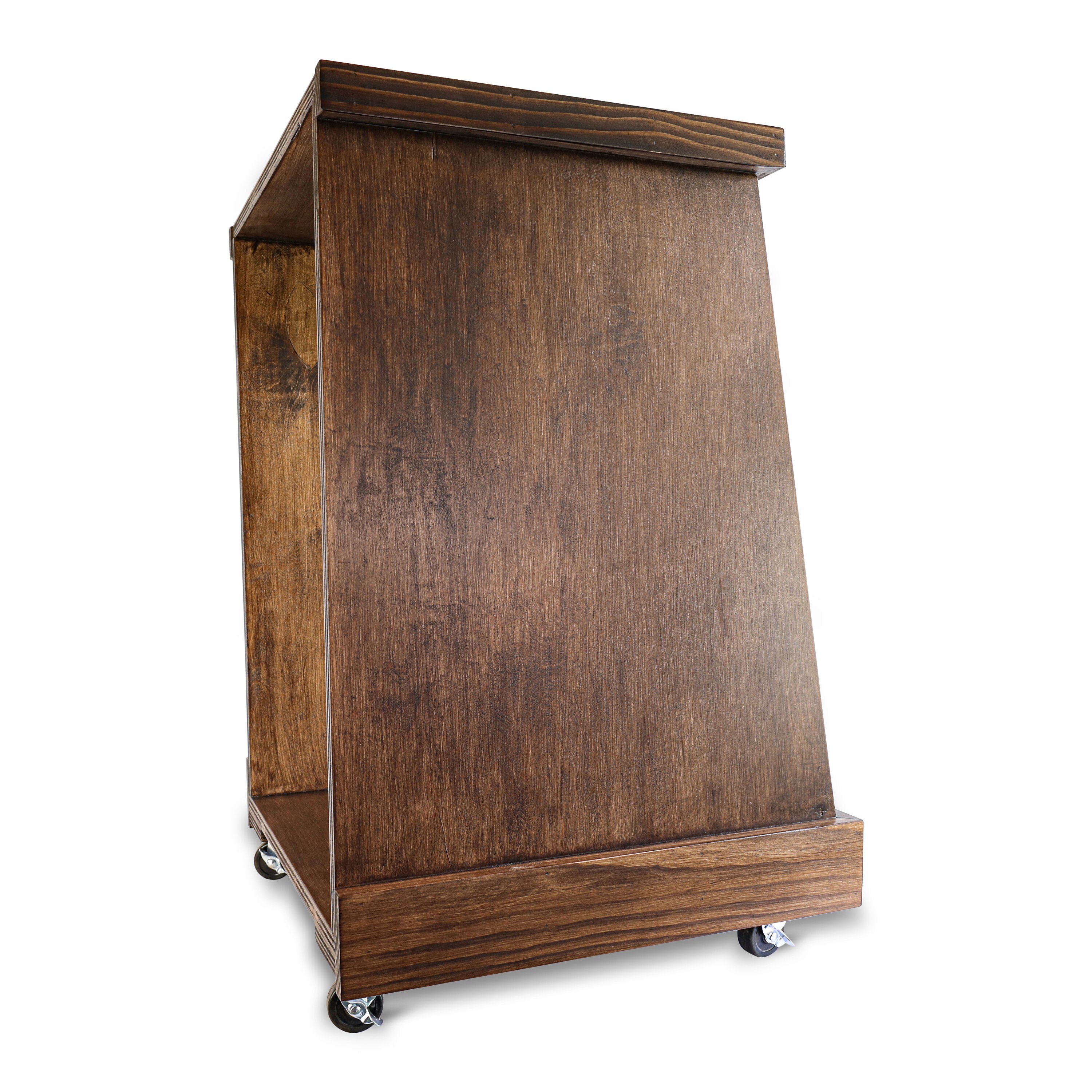 14U Slanted Studio Floor Rack | Etsy