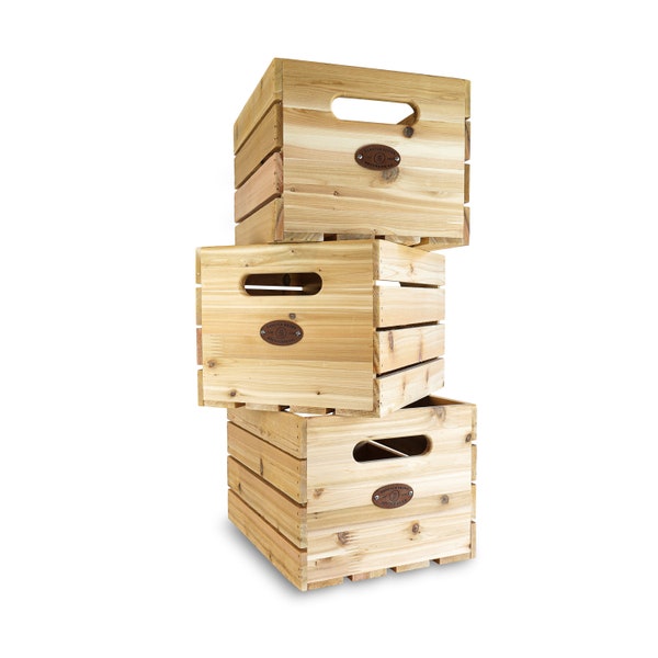 Record Crate - Etsy
