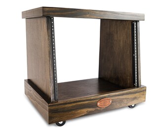 8U Slanted Studio Floor Rack | Etsy