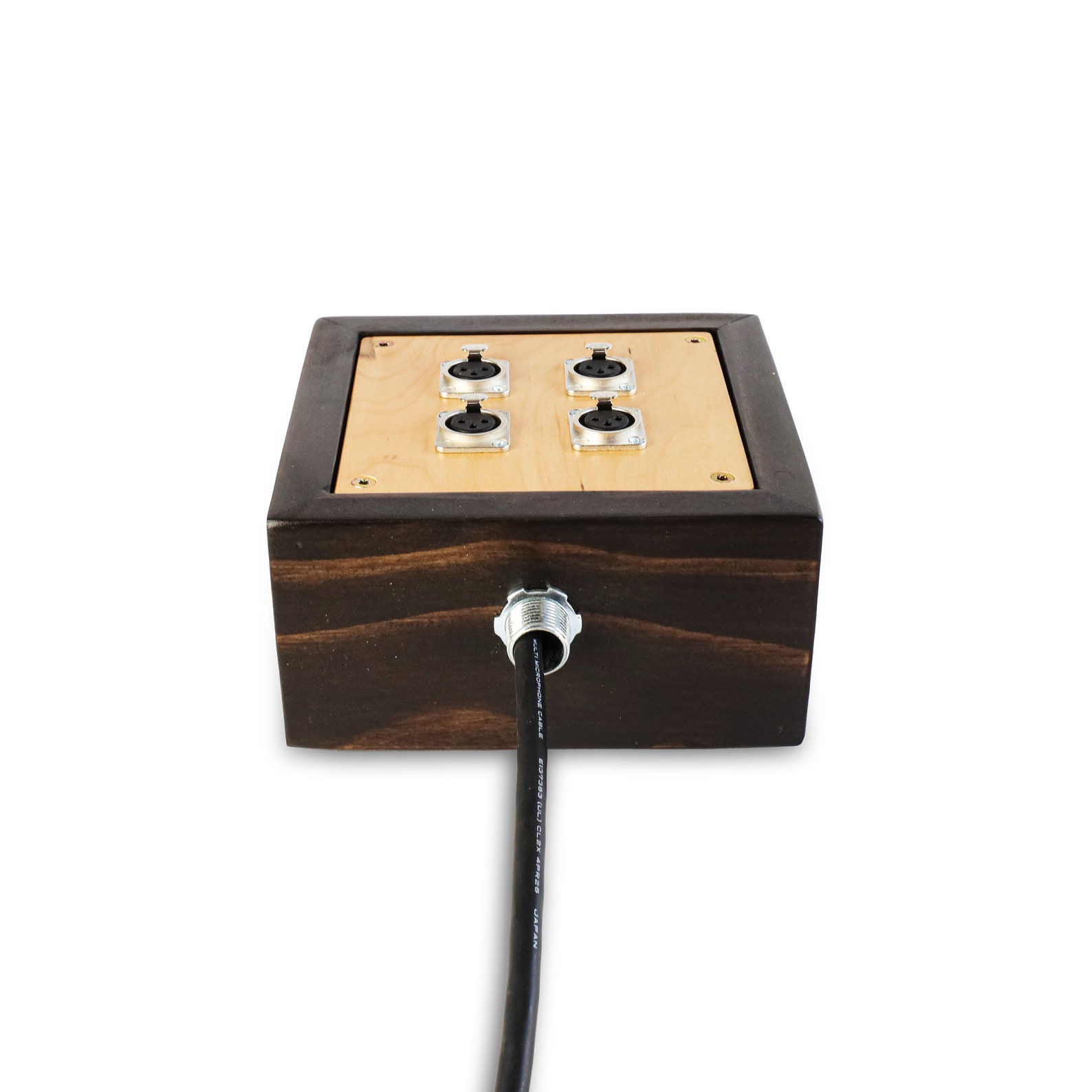 4-channel Audio Snake With Wooden Input Box and Mogami Cabling - Etsy