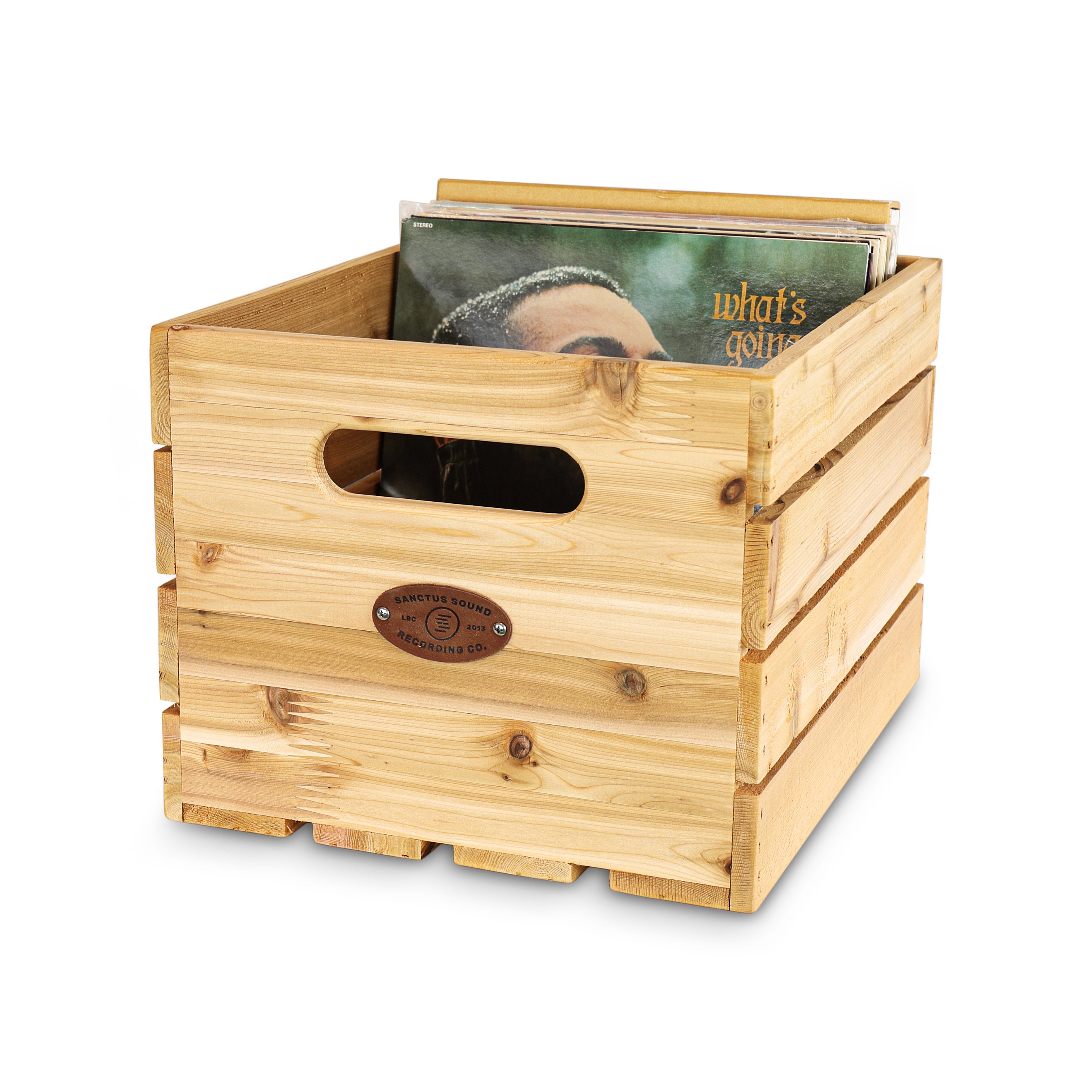 Sanctus Sound Vinyl LP Record Crate - Etsy