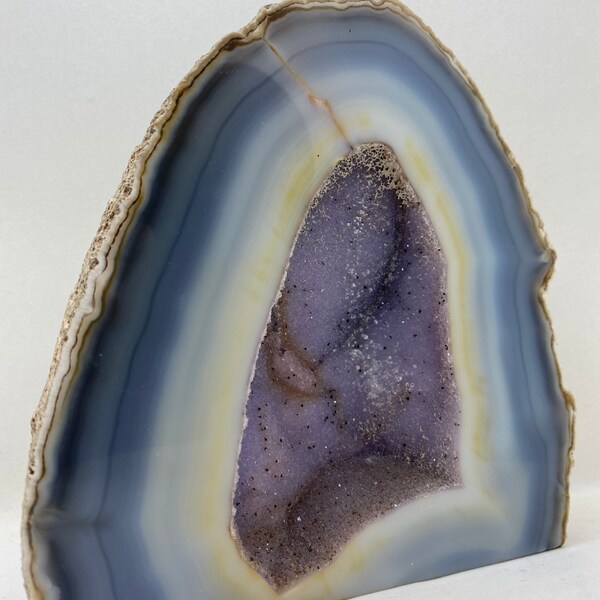 Agate Druzy Geode - Etsy