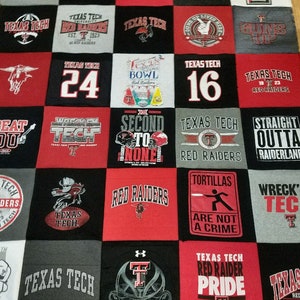 Easy T-shirt Quilt Pattern - Etsy