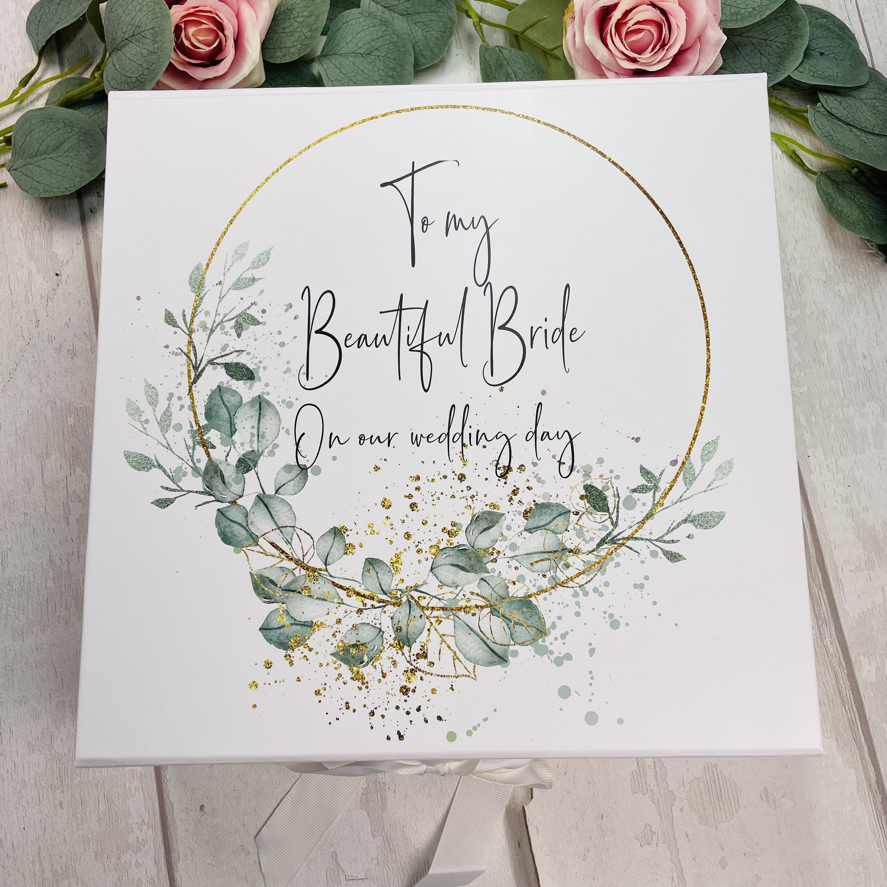 Bride Box, Bride Gift, Gift for the Bride, Wedding Box, Personalised ...