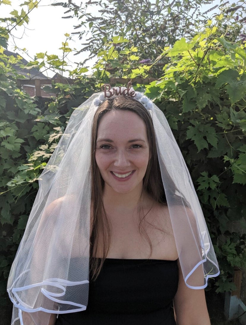 Hen Party Veil, Bride to Be, Bride, Bride to Be Veil, Veil, Hen Party ...