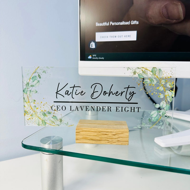 Work Bestie Acrylic Sign - Etsy UK