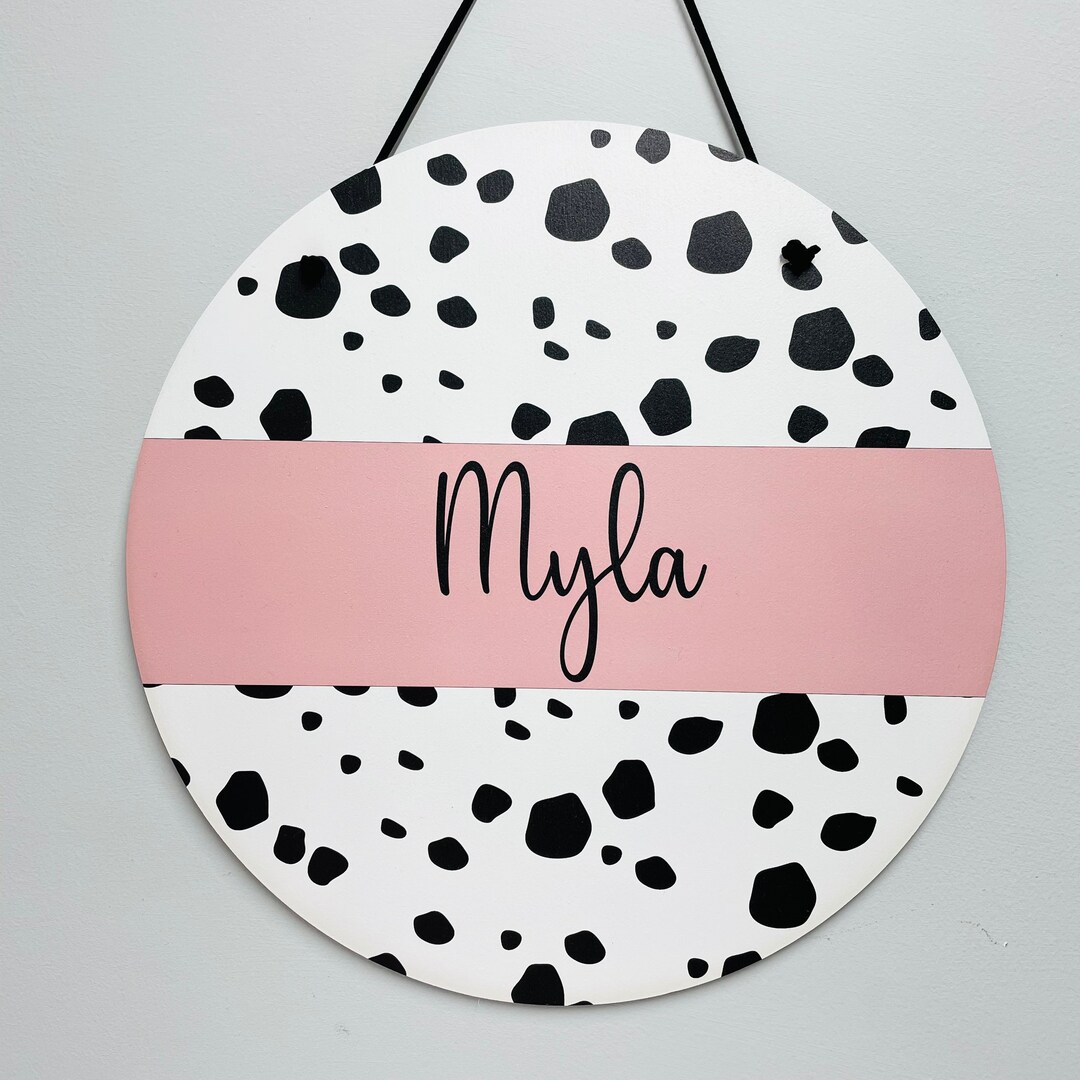 Dalmatian Nursery Decor Sign, Dalmatian Decor, Boys Nursery Decor ...