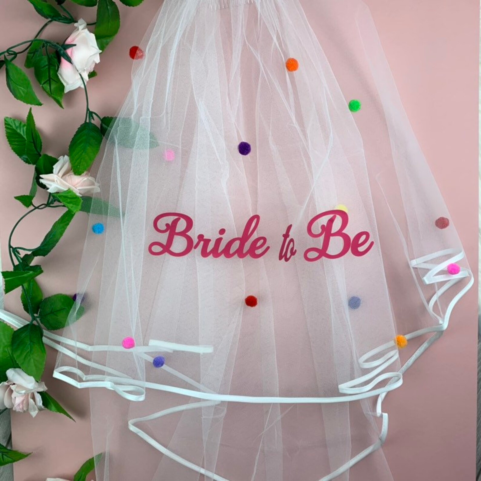 Hen Party Veil Bride to Be Bride Bride to Be Veil Veil - Etsy
