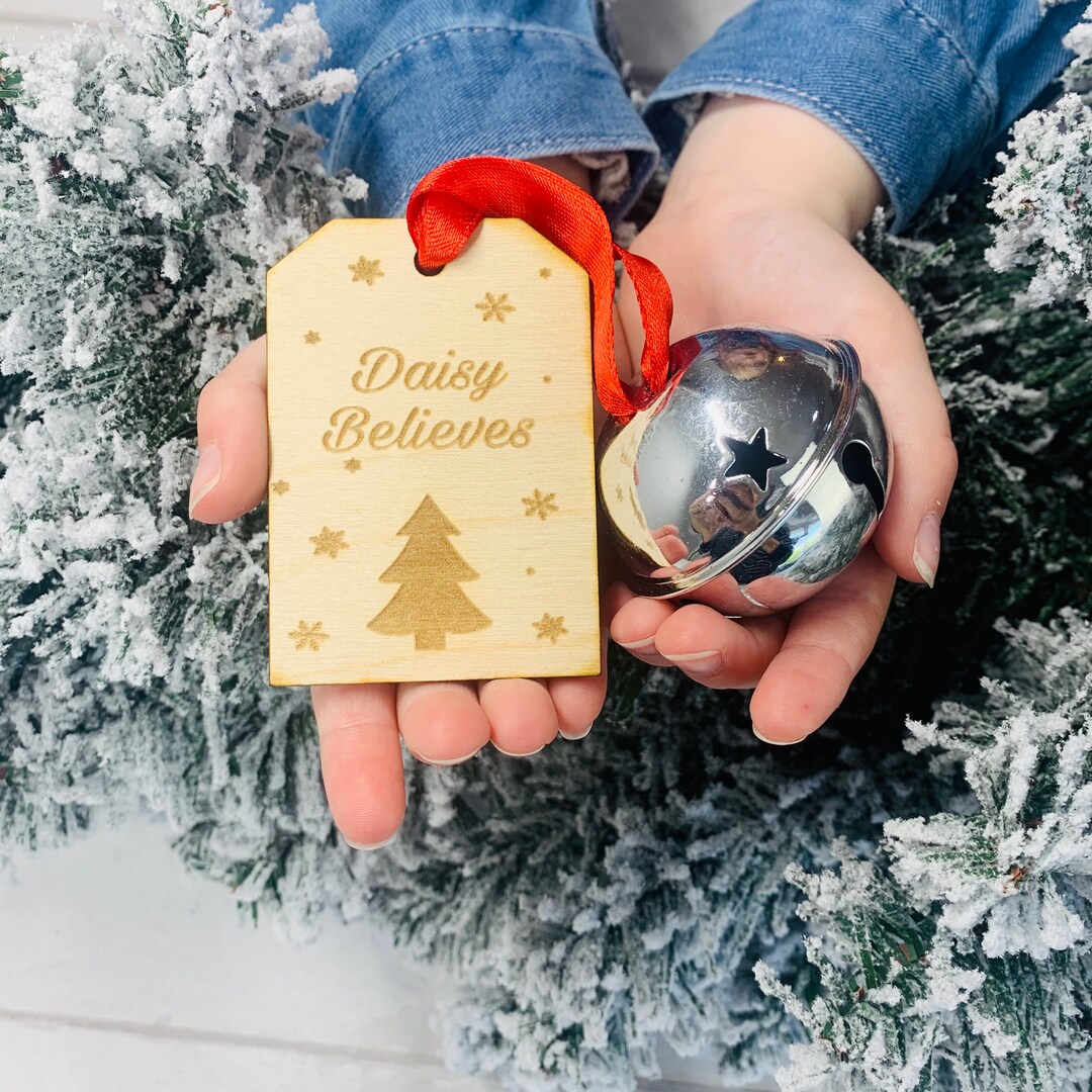 Believe Bell, Christmas Bell, Santa Bell, Jingle Bell, Bell - Etsy