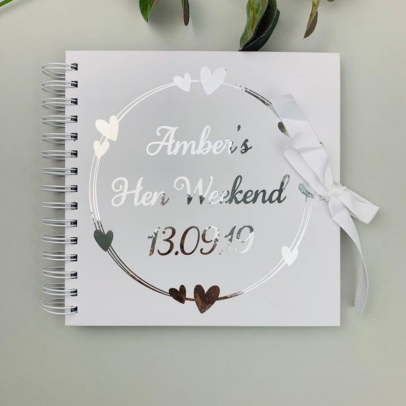 Hen Party Hen Party Scrapbook Hen Do Memory Book Wedding | Etsy