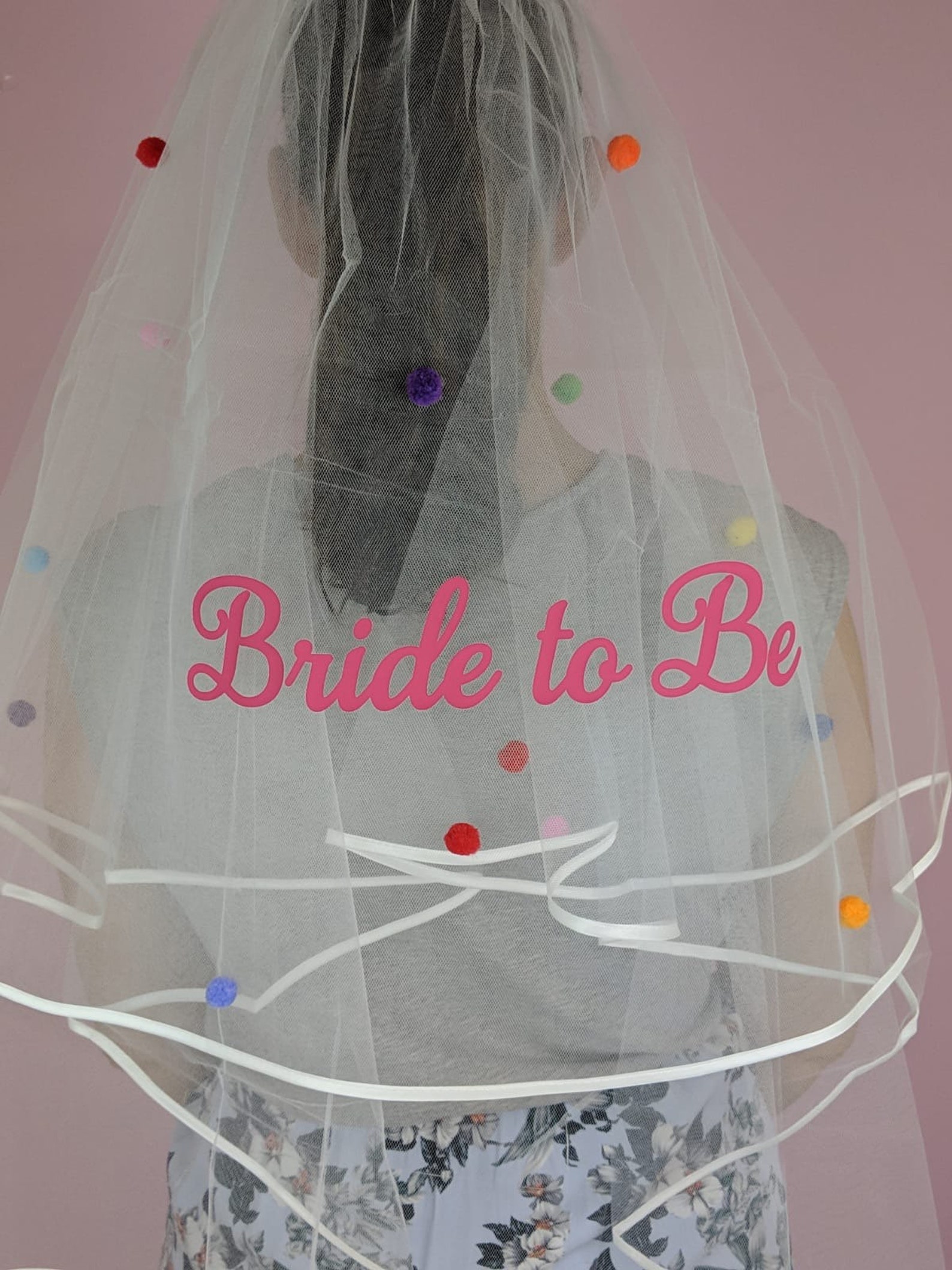 Hen Party Veil Bride to Be Bride Bride to Be Veil Veil - Etsy