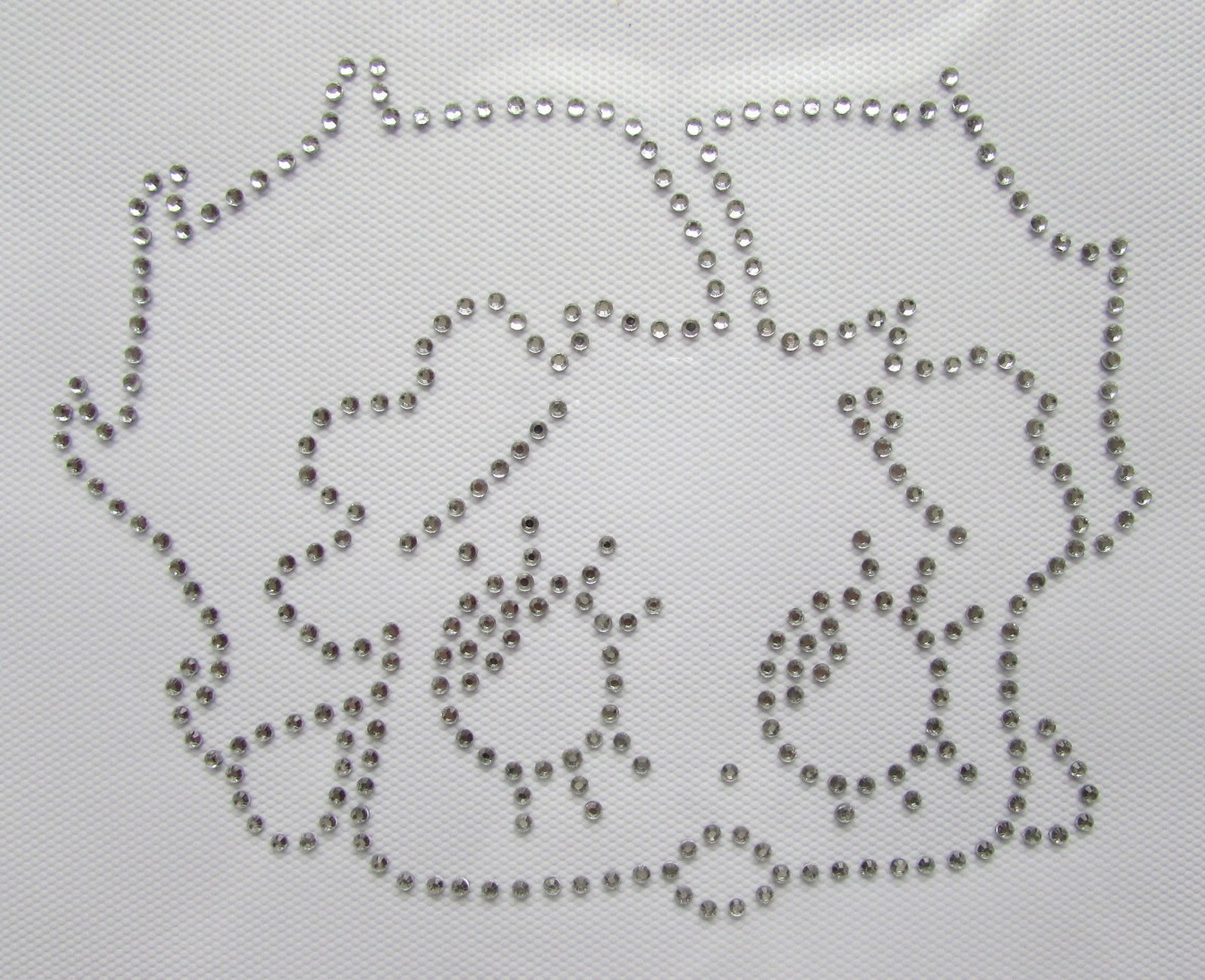 BETTY BOOP Iron on / Hot Fix Rhinestone, Diamante, Transfer, Motif ...