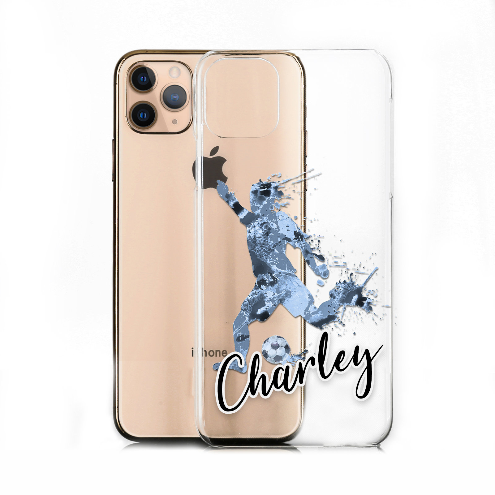 Personalised Football Custom Phone Case With Initial or Name for ...