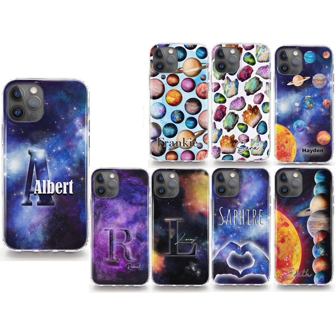 Gel Space Phone Case | for Samsung | Personalised Photo Case | Planets ...