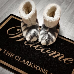 Custom Doormat With Welcome and Name | Coir Door Mat | Personalised ...