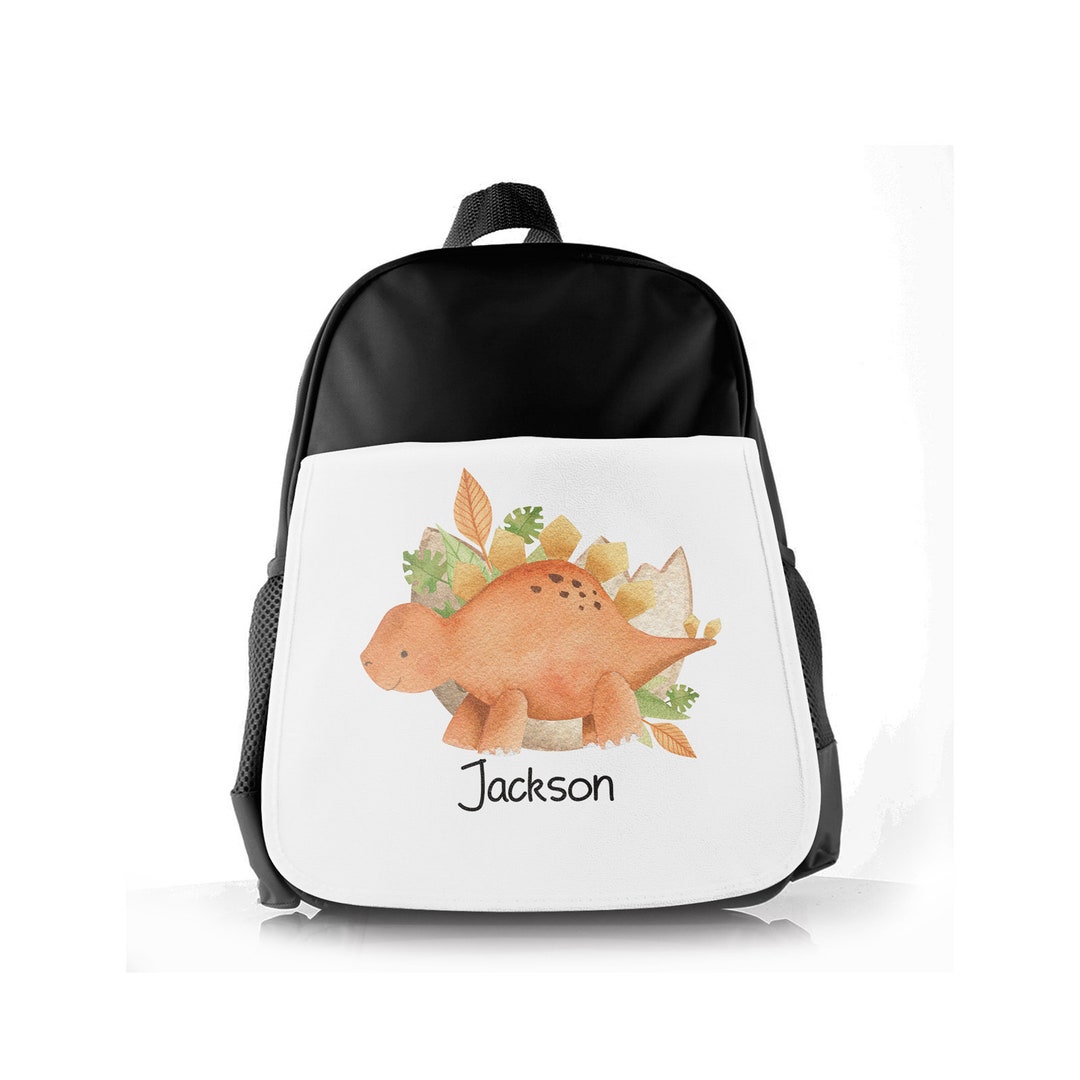 Personalised Dinosaur Backpack Customised With Name, for Toddlers ...