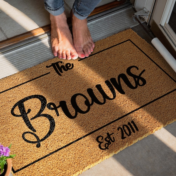 Custom Doormat - Etsy